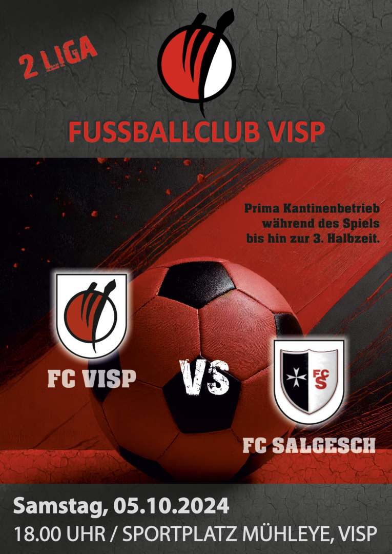 FC Visp vs FC Salgesch - FC Visp